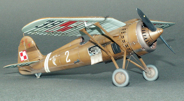 PZL P.11c by Maciek Zywczyk (Mirage Hobby 1/48)
